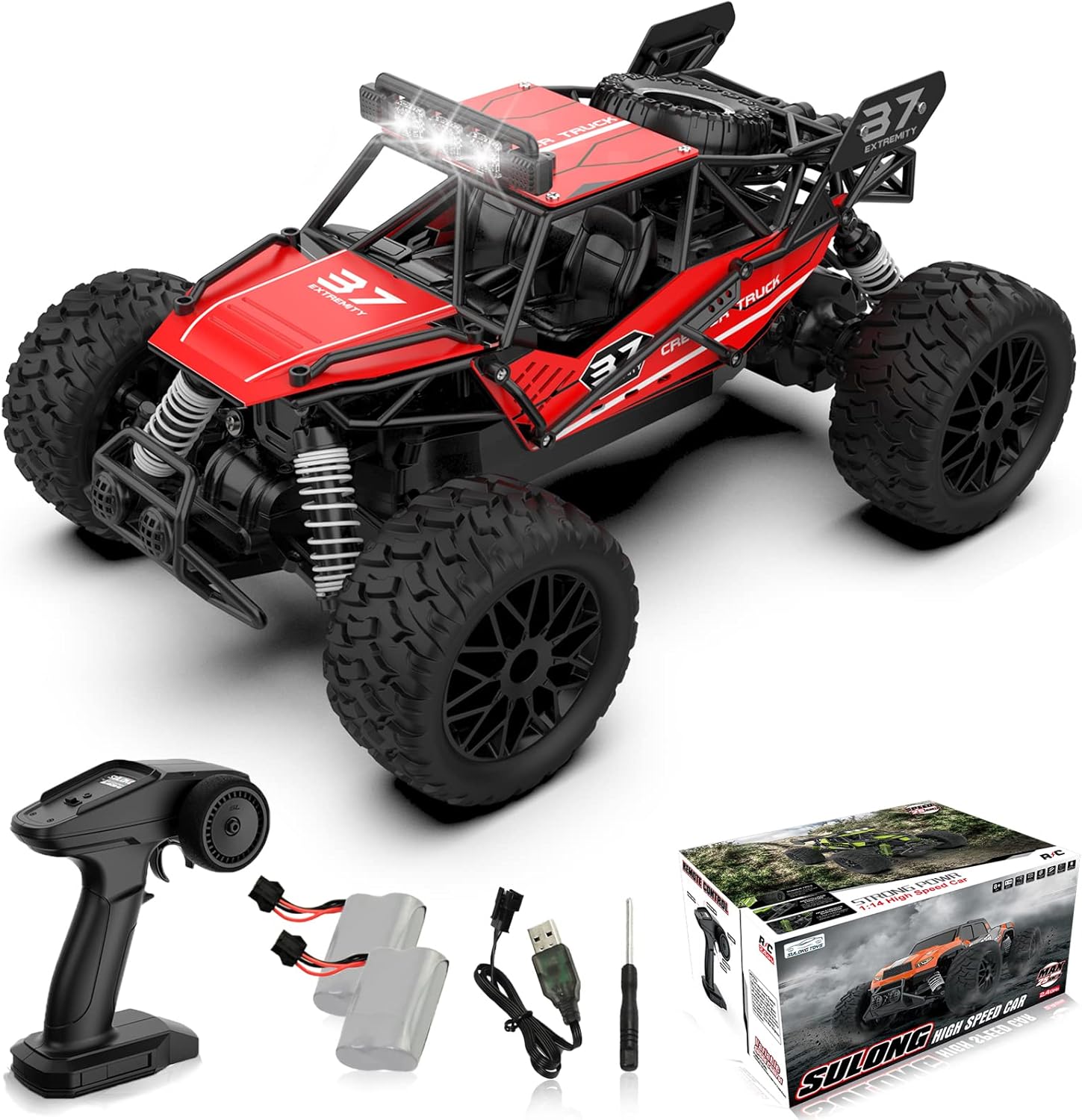 Amazon.com: Sakeye Remote Control Car 1:14 2.4GHz RC Drift Race Car ...