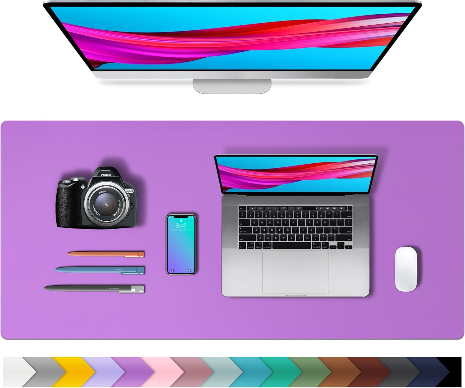 Amazon Leather Desk Pad Protector Mouse Pad Office Desk Mat Non amazon-leather-desk-pad-protector-mouse-pad-office-desk-mat-non