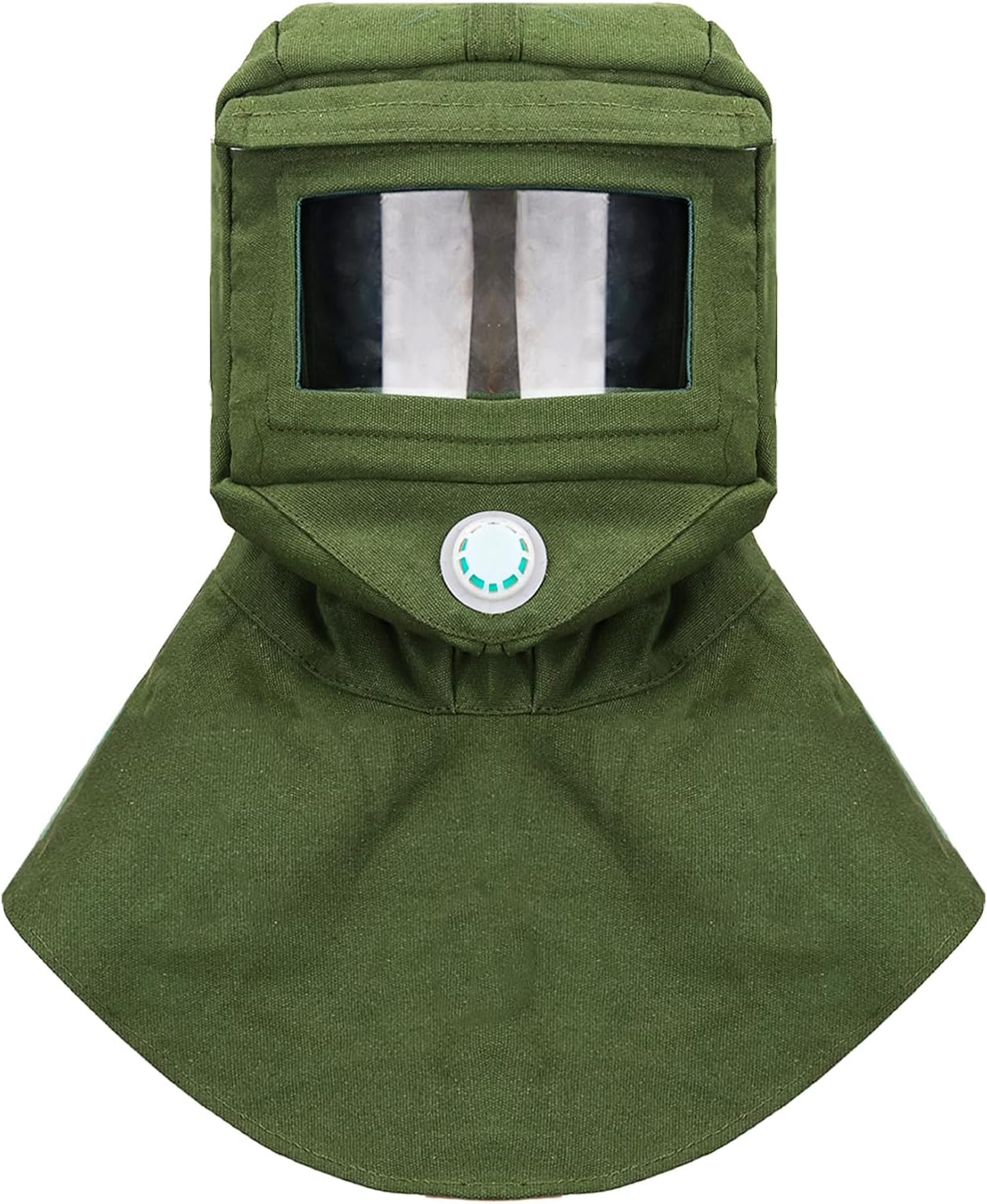 Mardatt Sand Blasting Hood Cap, Canvas Sandblaster Mask, Shawl Cap ...