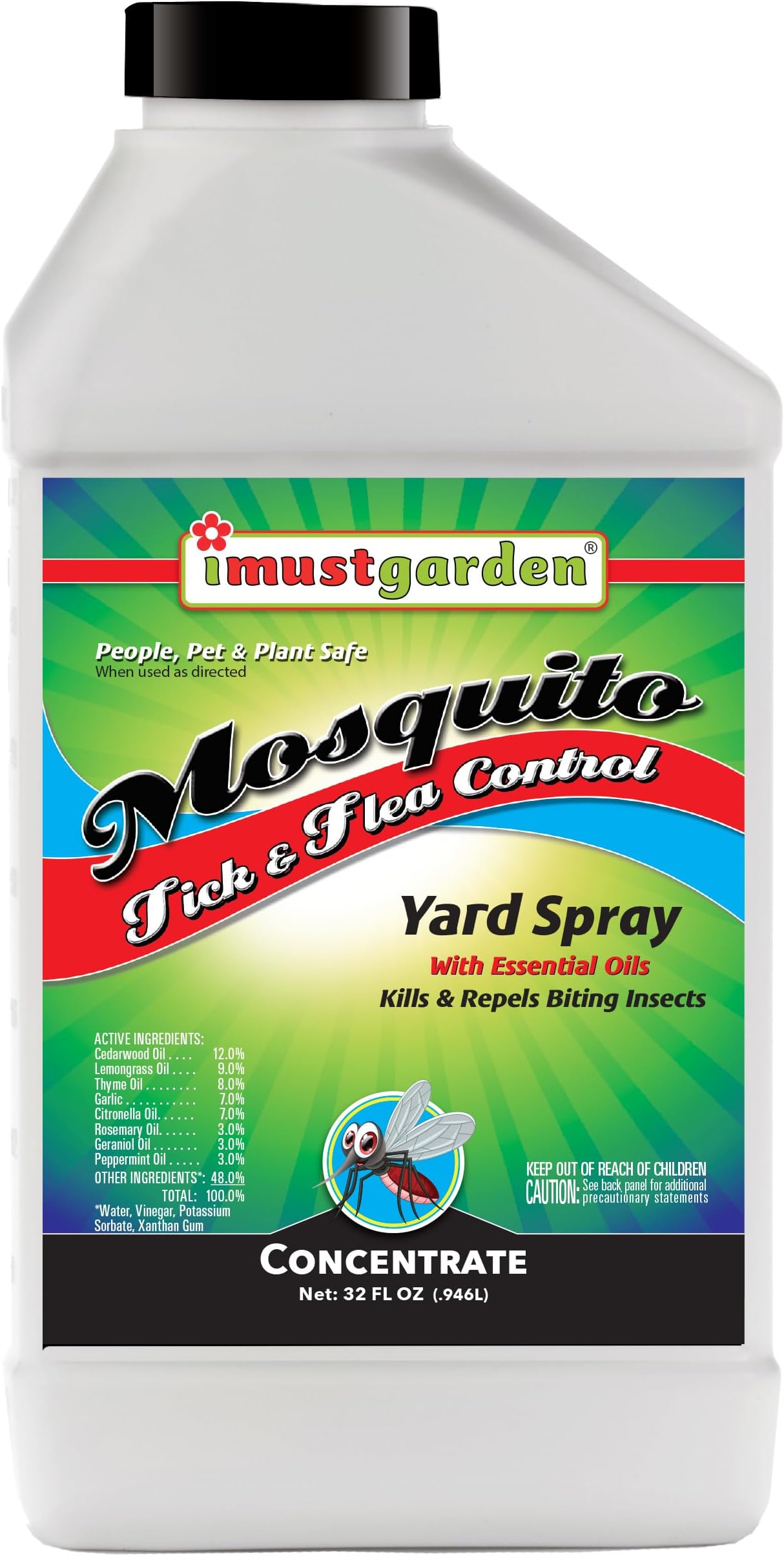 Amazon.com: SUMMIT Mosquito & GNAT Barrier - Concentrate -for Insects ...