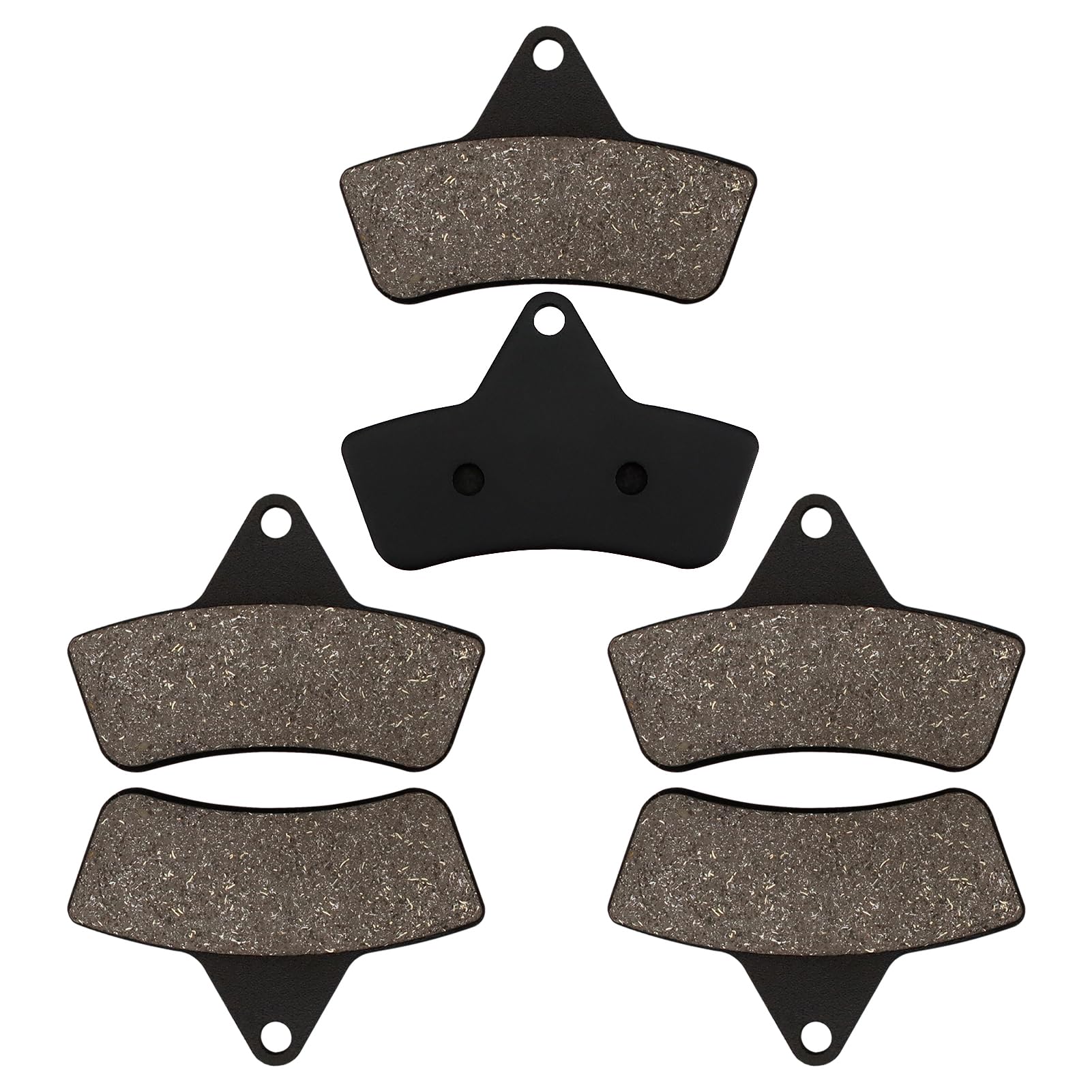 Amazon.com: ZICOO Front and Rear Brake Pads for Arctic Cat 250 300 375 ...