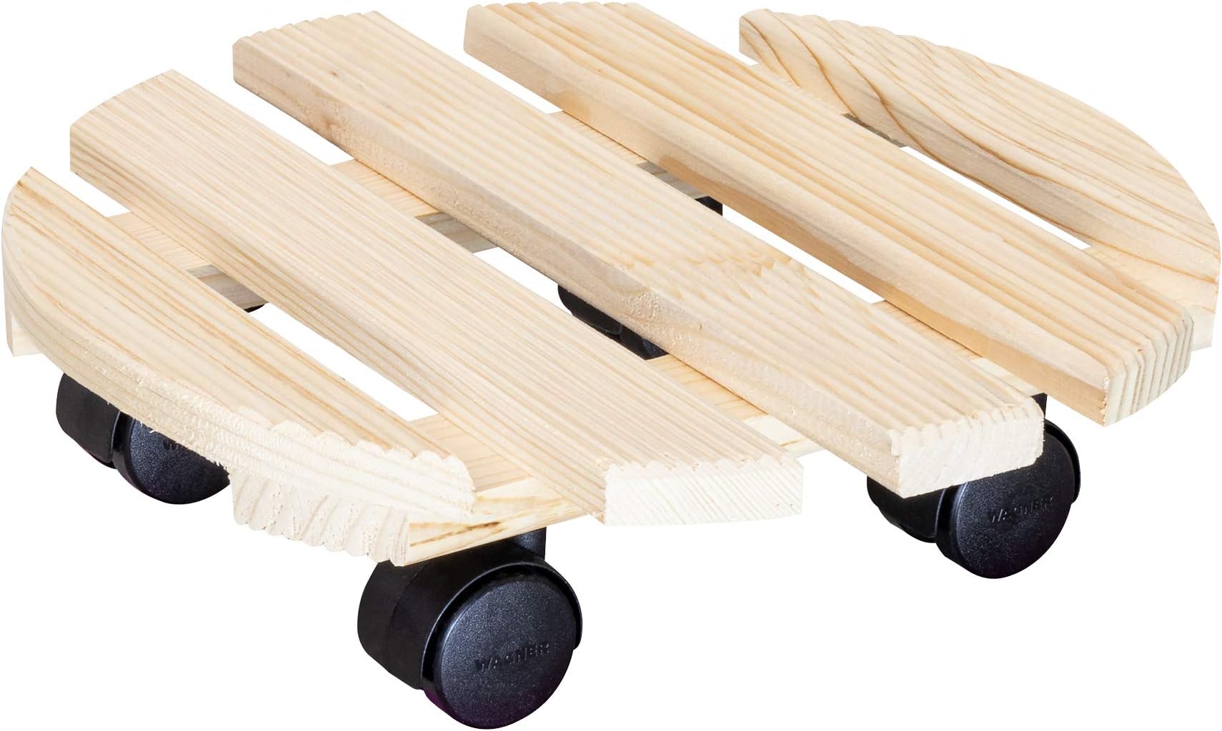 Wagner Pflanzenroller Country 28 x 28 x 8 cm I Blumenroller für den ...