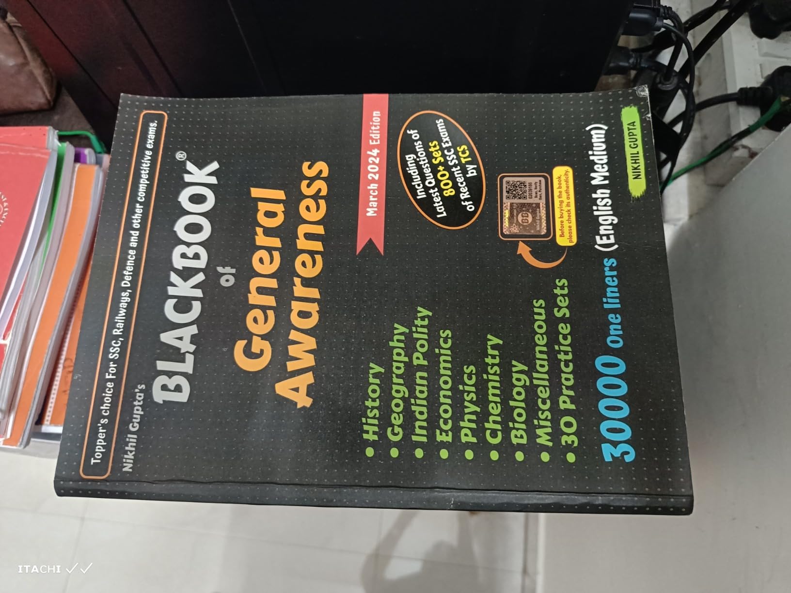 Blackbook Of General Awareness (March 2024 Edition) : Nikhil Gupta ...