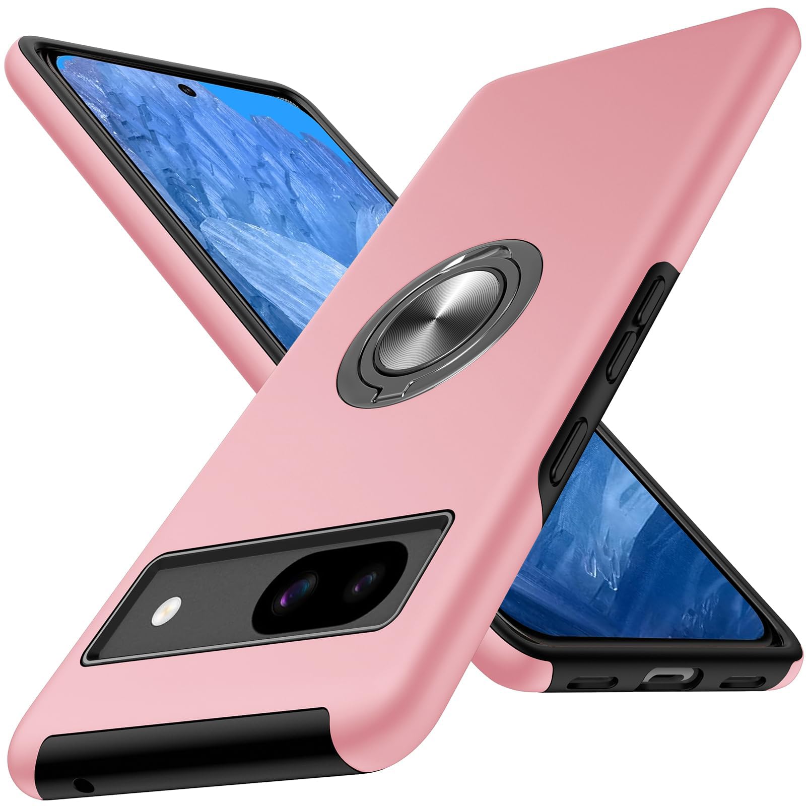 AIOVETEAB for Pixel 8a Case,Silky Soft Touch Heavy Duty Protective ...