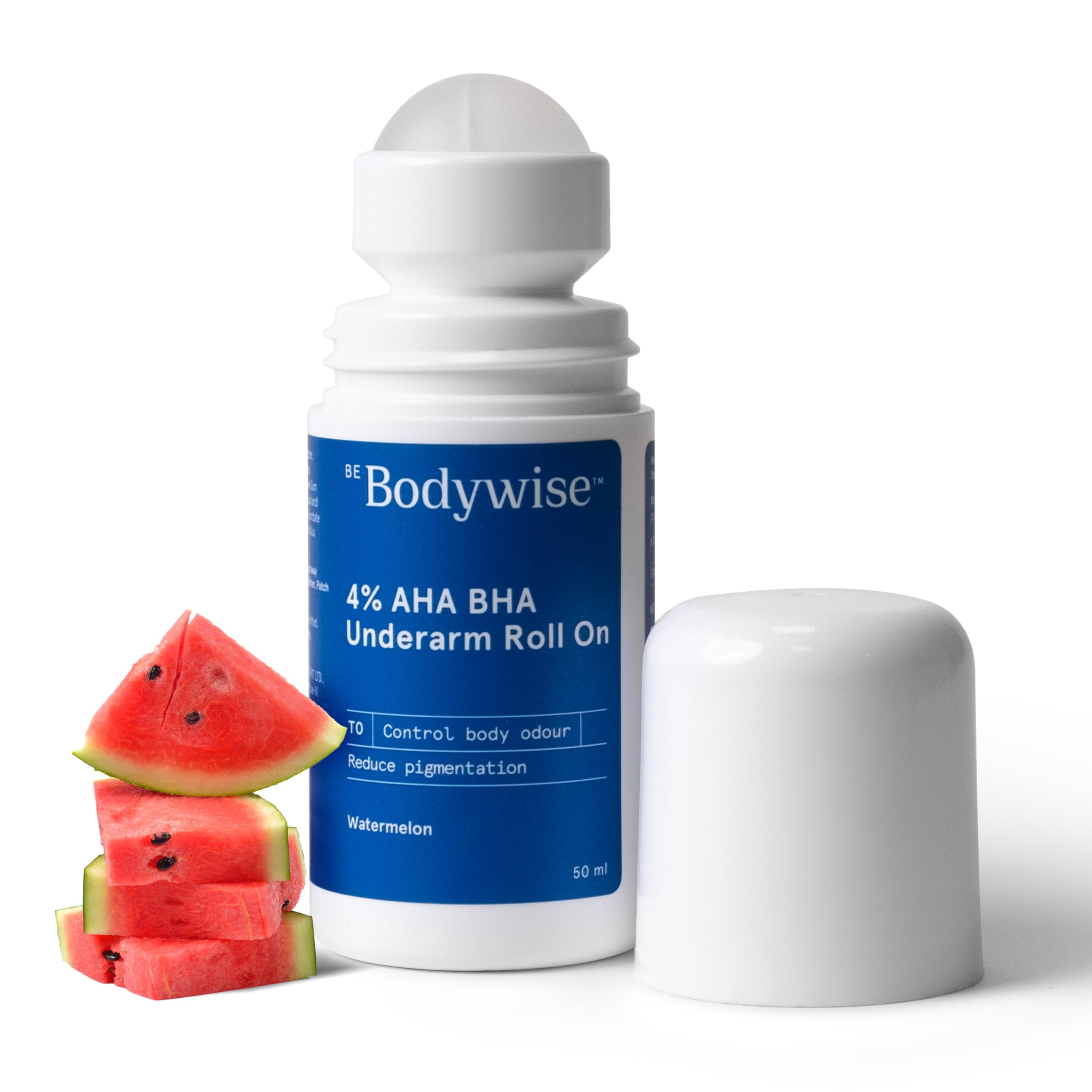 Be Bodywise 4% AHA BHA Underarm Roll On Deodorant | Watermelon ...