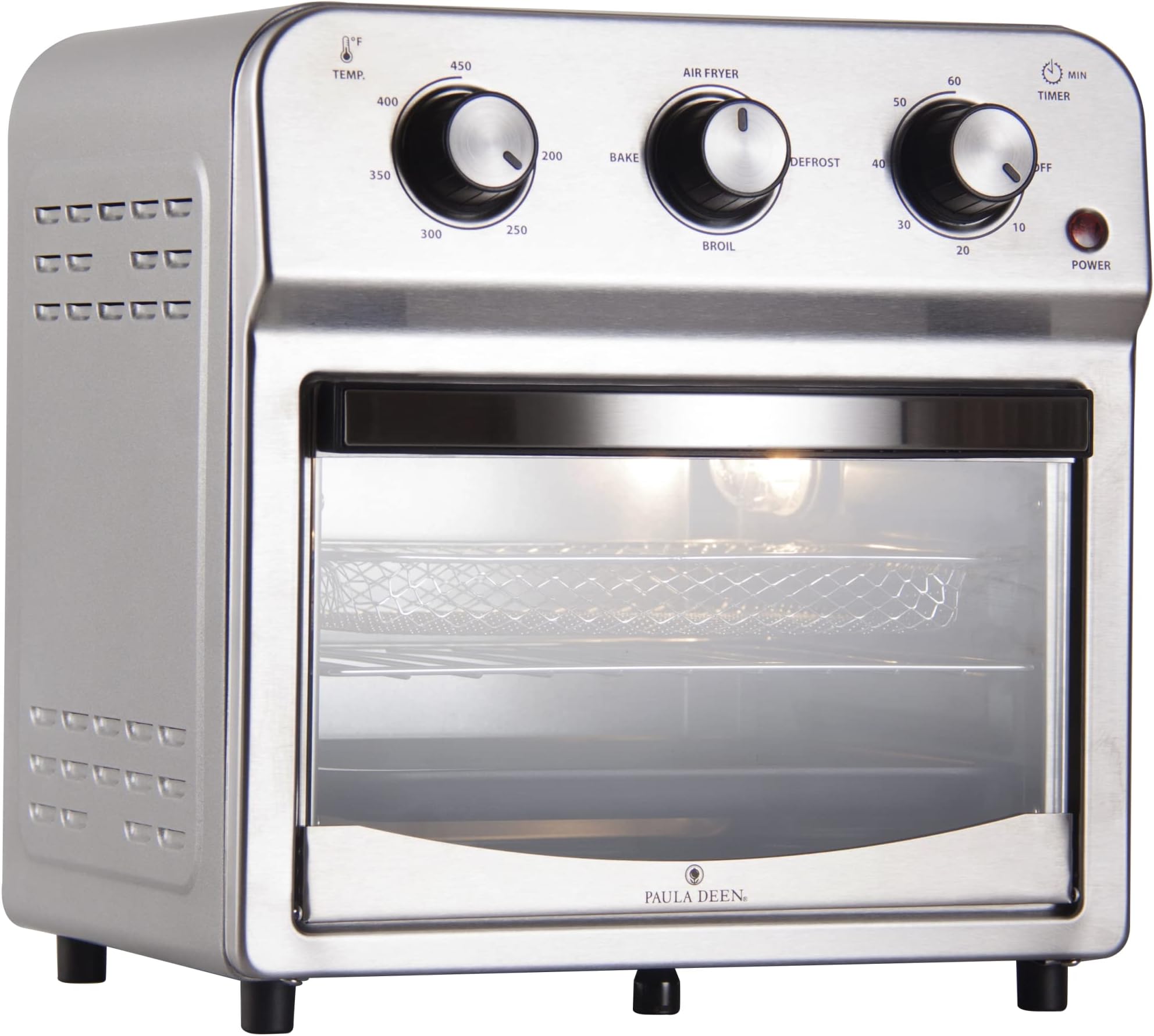 Amazon.com: Chefman Air Fryer Toaster Oven, 6 Slice, 26 QT Convection ...