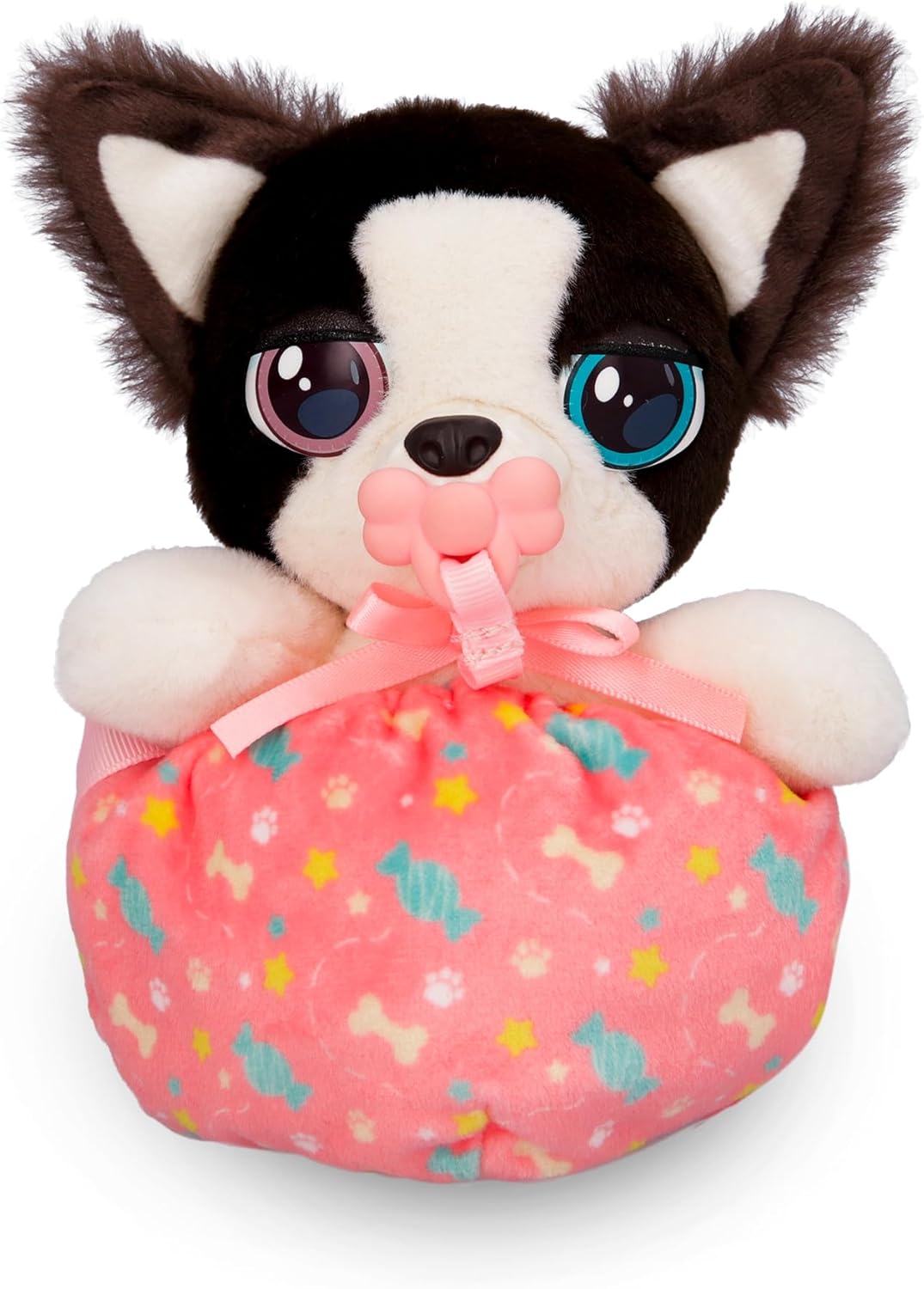 Mini Paws Baby Border Collie, Interactive Baby Dog to Carry Around and ...