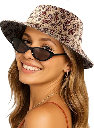 Tuokrisa Natural Cork Hat Sustainable Bucket Hat for Men & Women ...