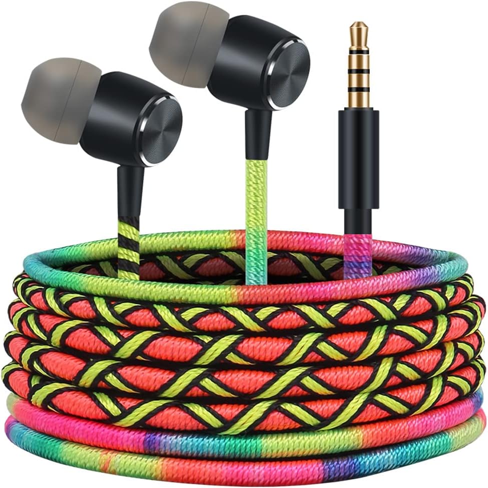 Amazon.com: AILIHEN C8 Wired Headphones with Microphone and Volume ...