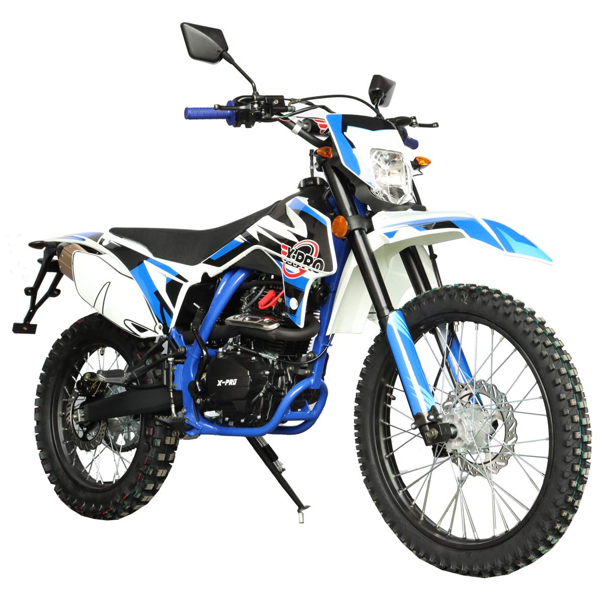 X-PRO Titan DLX 250cc Gas Dirt Bike Pit Bike Adult Bike,Big 21"/18 ...