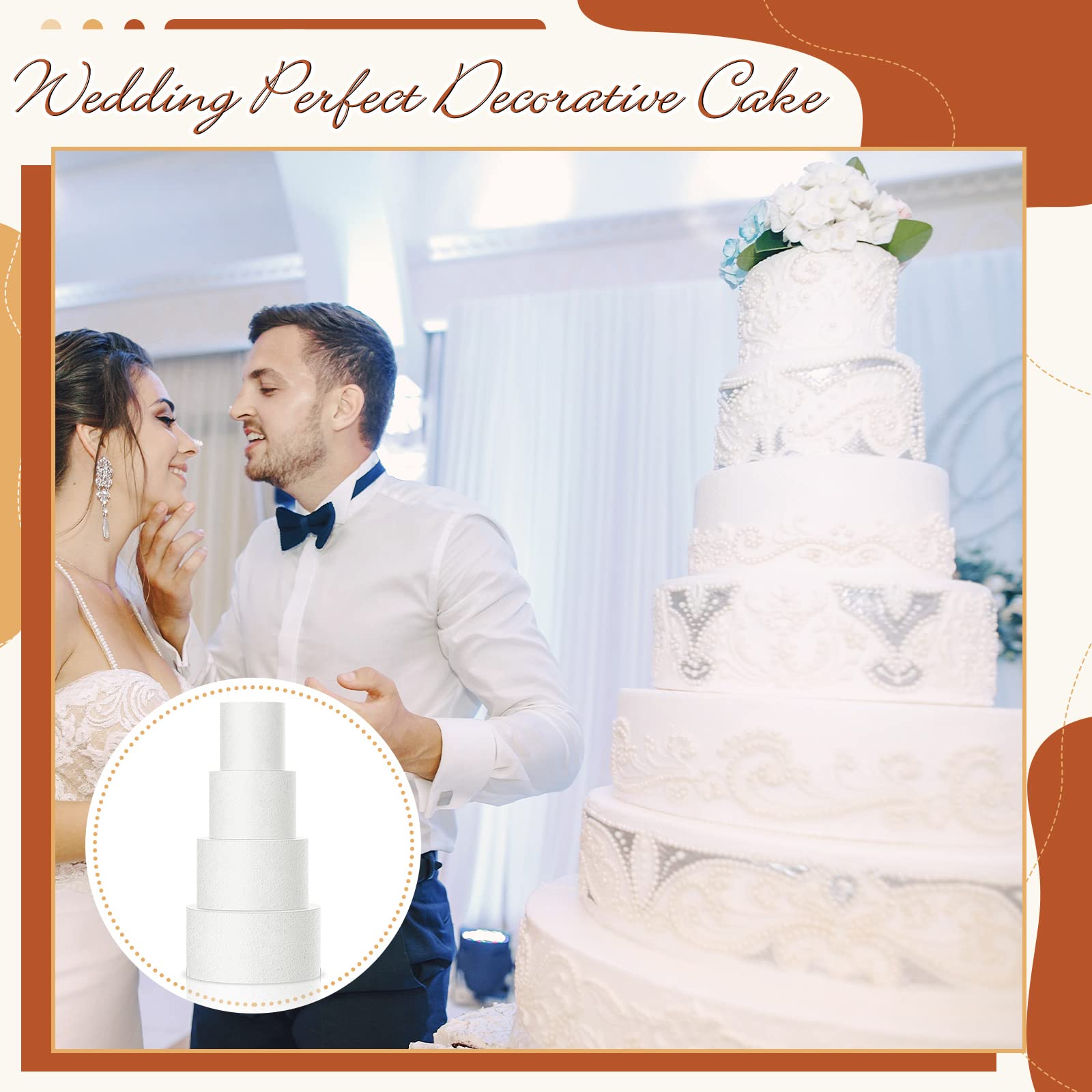 Fake wedding cake for cutting 60 photos - Astyledwedding.com