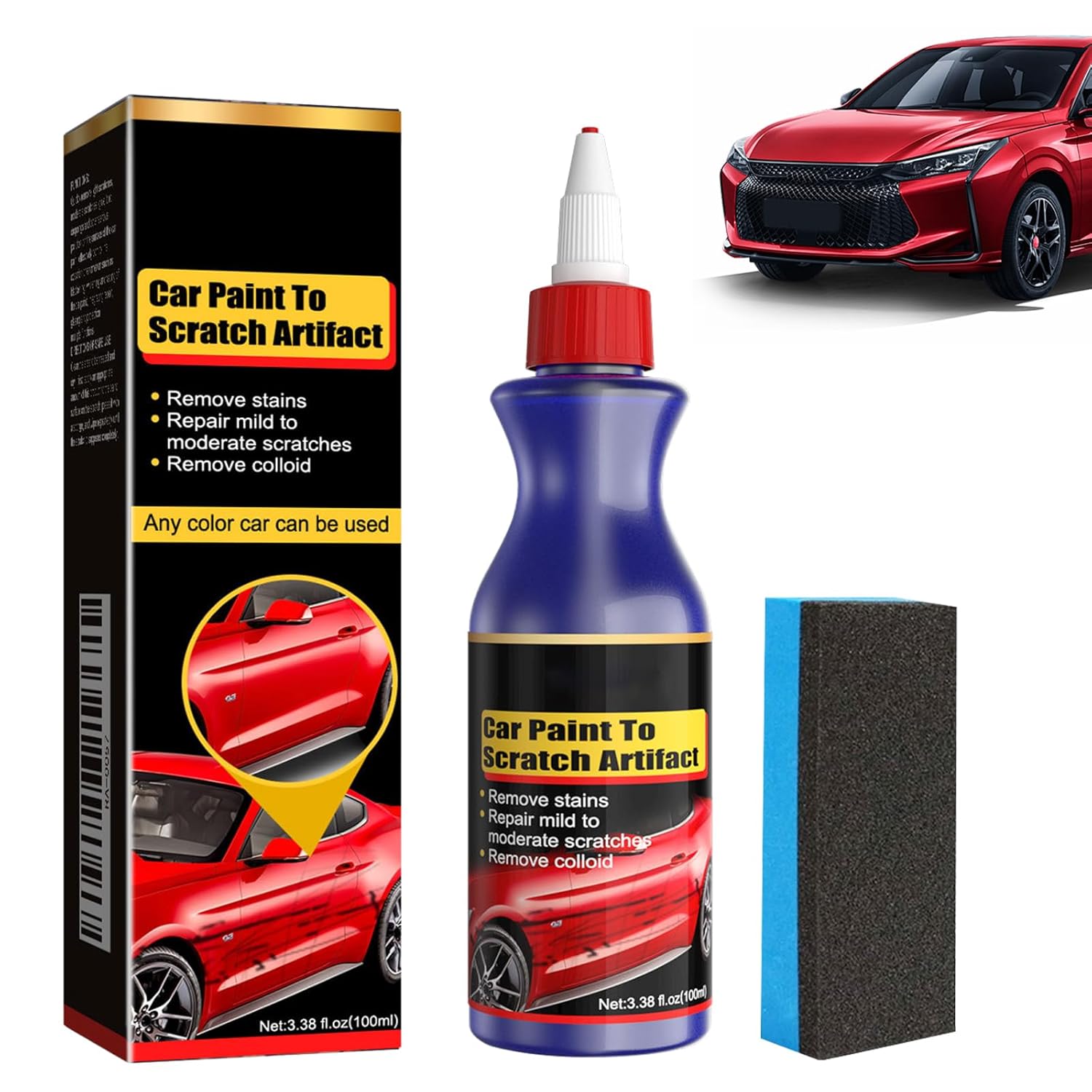 Amazon.com: 2025 New Car Scratch Remover, Scratch Repair Wax for Deep ...