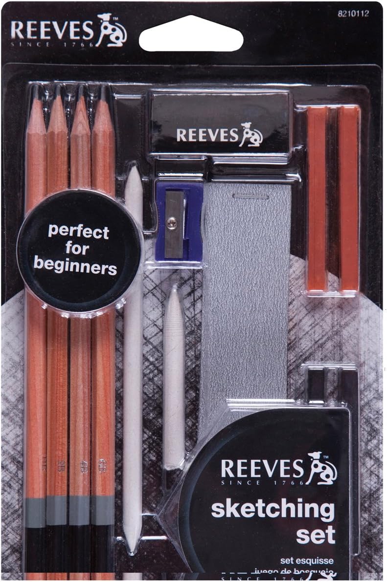 Amazon.com: Reeves 13-Piece Artist Sketching Set