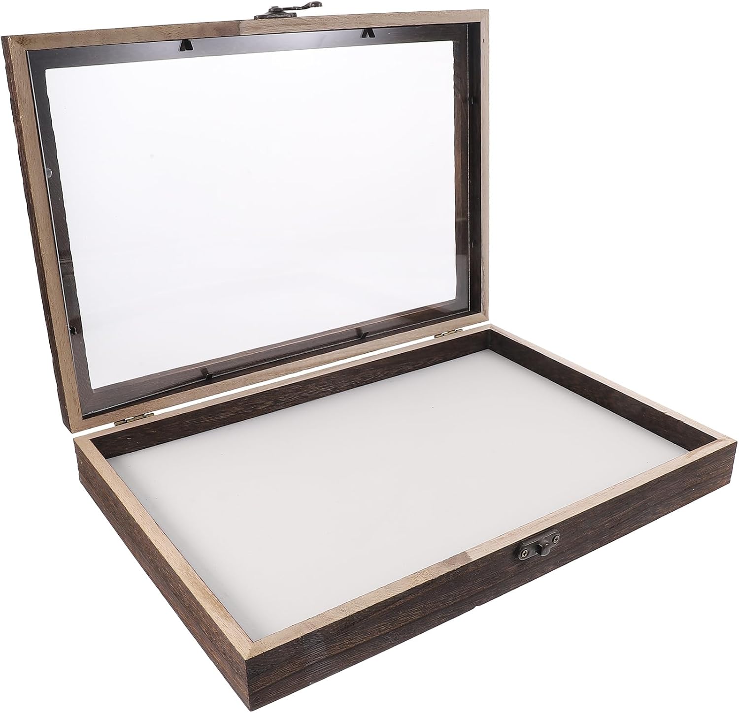 Amazon.com - Cabilock Wooden Display Case Wooden Collection Box with ...