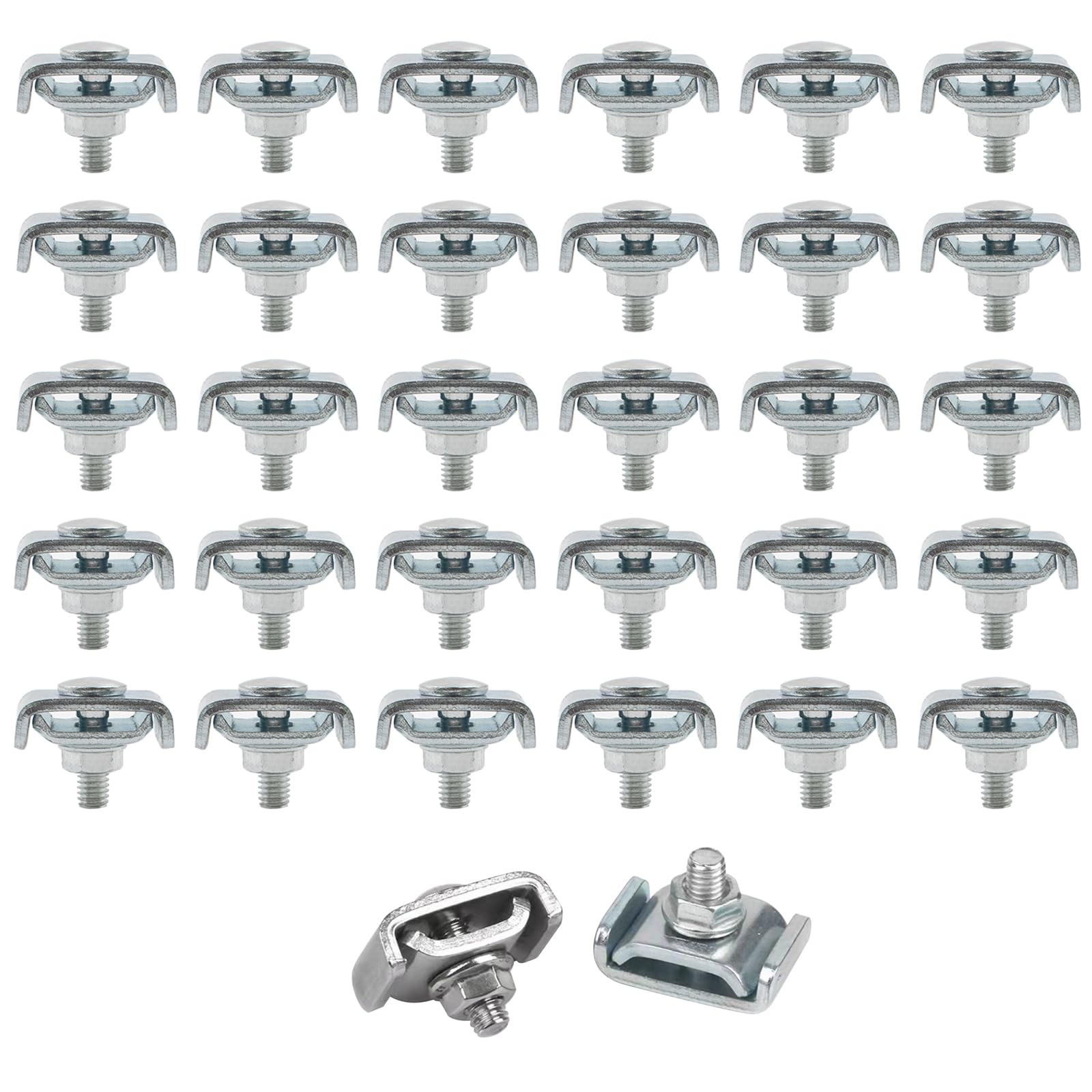 Snapklik.com : 30 PCS Splice Washer Kit, Steel Reinforced Joint Clamp ...