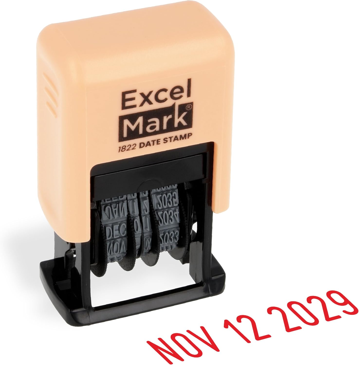 Amazon.com : ExcelMark 1822 Date Stamp – Perfect for Shipping, Receiving, Expiration and Due ...