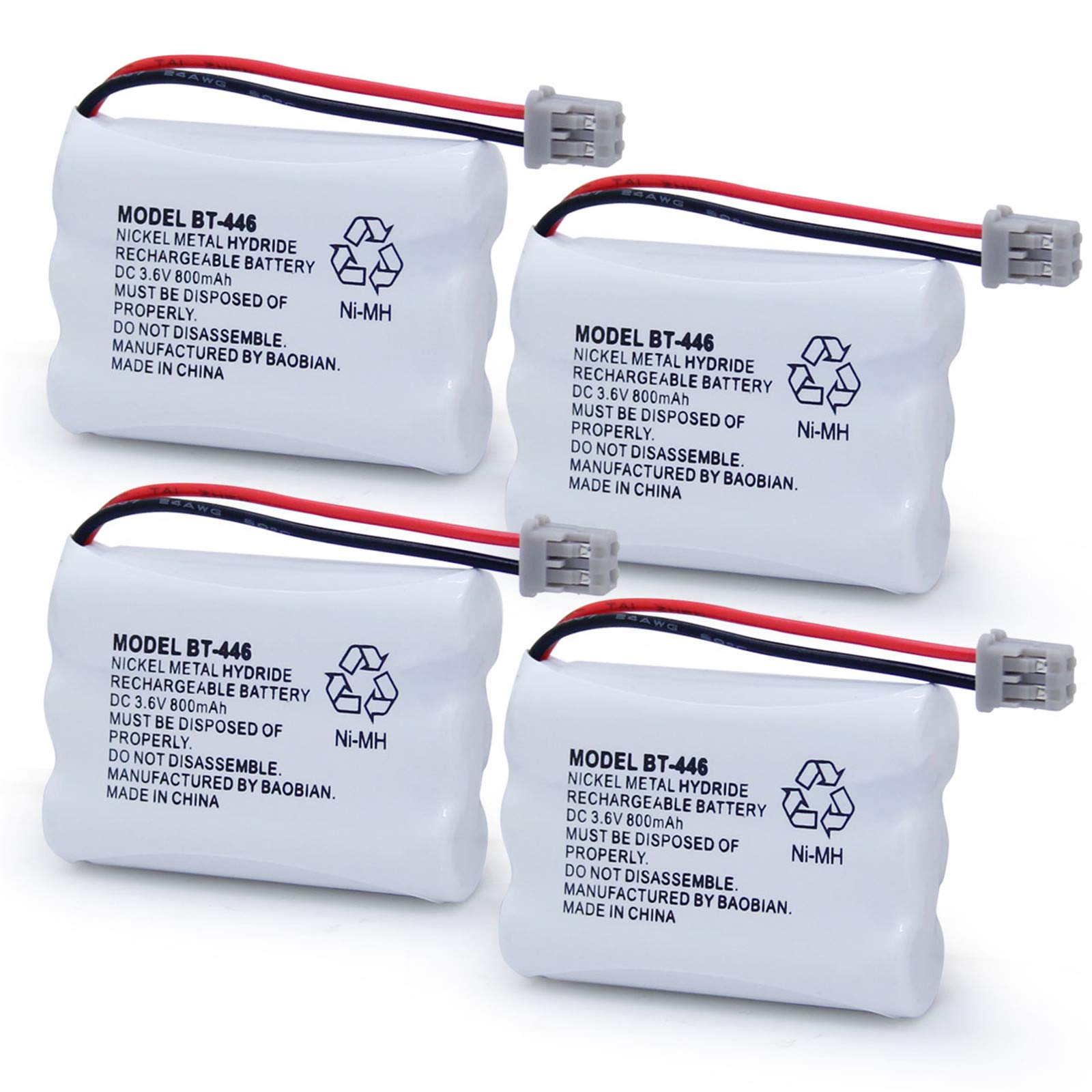 BAOBIAN BT-446 BT446 BT-1005 Replacement Battery Compatible with Uniden ...