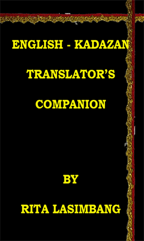 English-Kadazan Translator's Companion - App on Amazon Appstore
