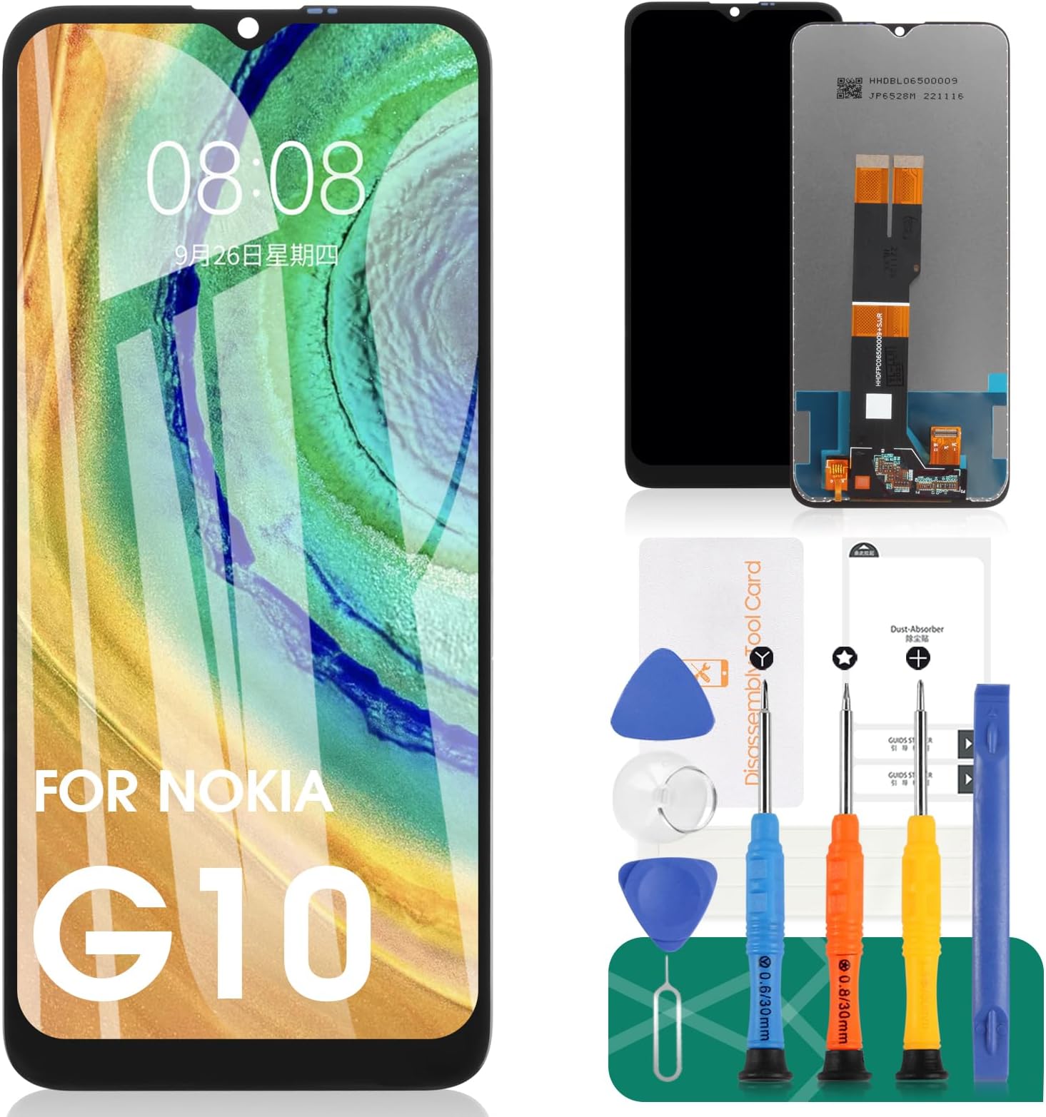 Amazon.com: E-yiiviil LCD Digital Display Compatible with Nokia G10 G20 ...