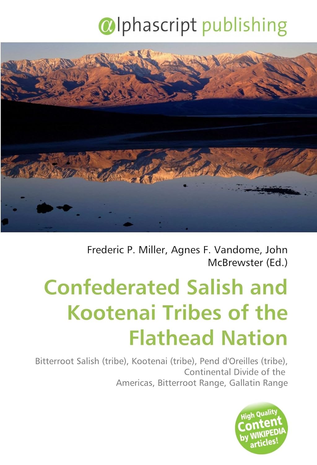 Confederated Salish and Kootenai Tribes of the Flathead Nation ...