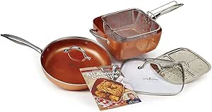 Amazon.com: Copper Chef 7-Piece Cookware Set: Home & Kitchen