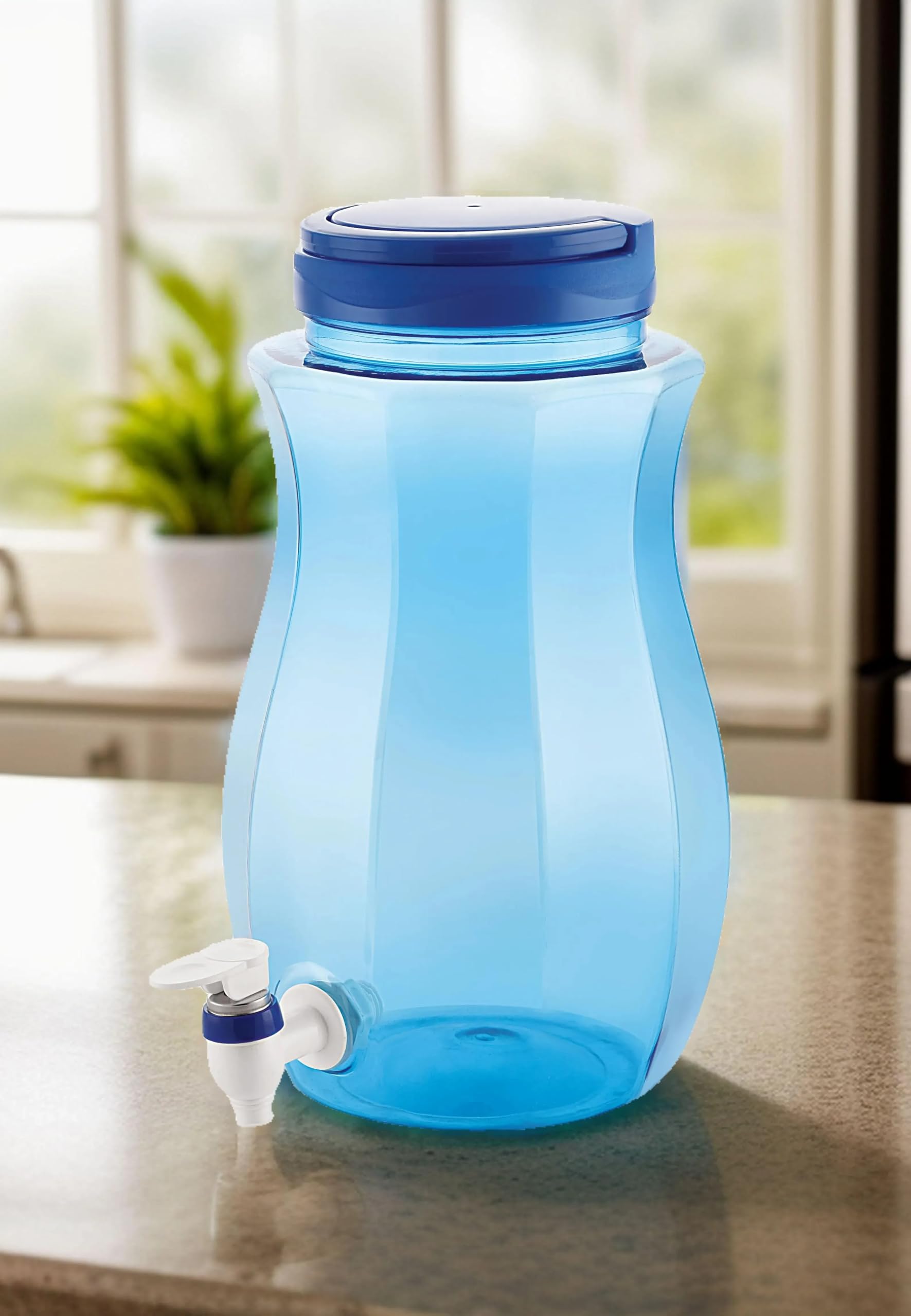 MOLTRES - Matka Plastic Drinks Water for Bottom Dispenser 5000ml with ...