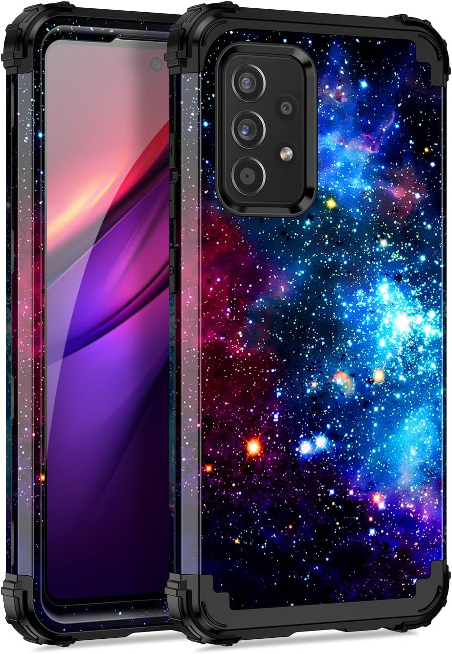 Amazon.com: Rancase Compatible with Galaxy A52 5G Case,Three Layer ...