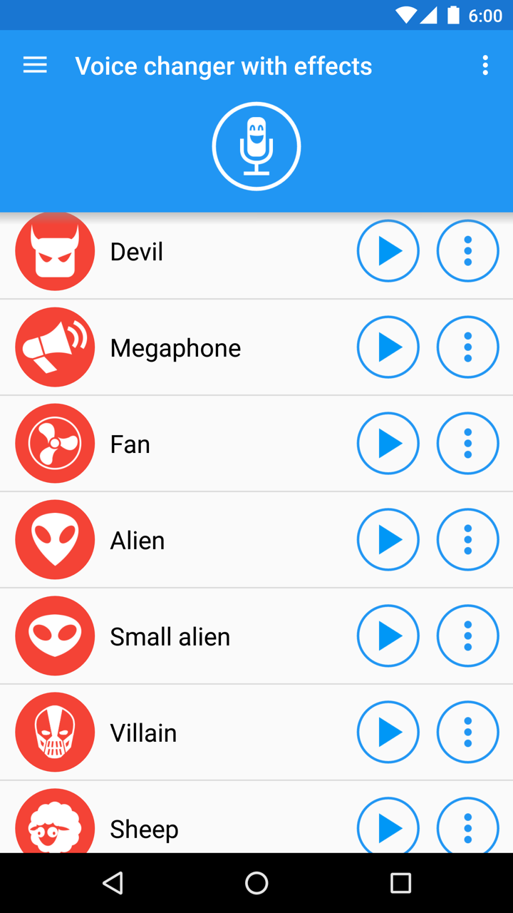 Voice Changer With Effects - App on the Amazon Appstore