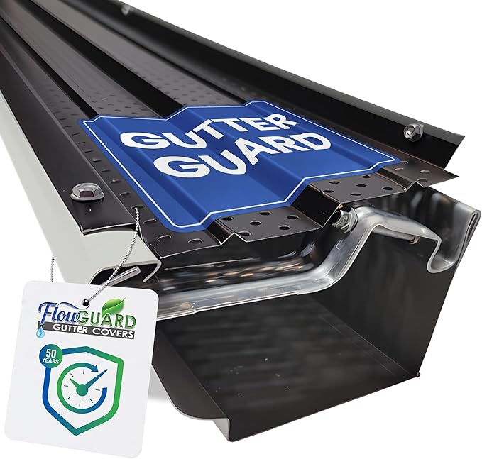 FlowGuard High Clearance Premium 50-Year Gutter Cover System - Thermal ...