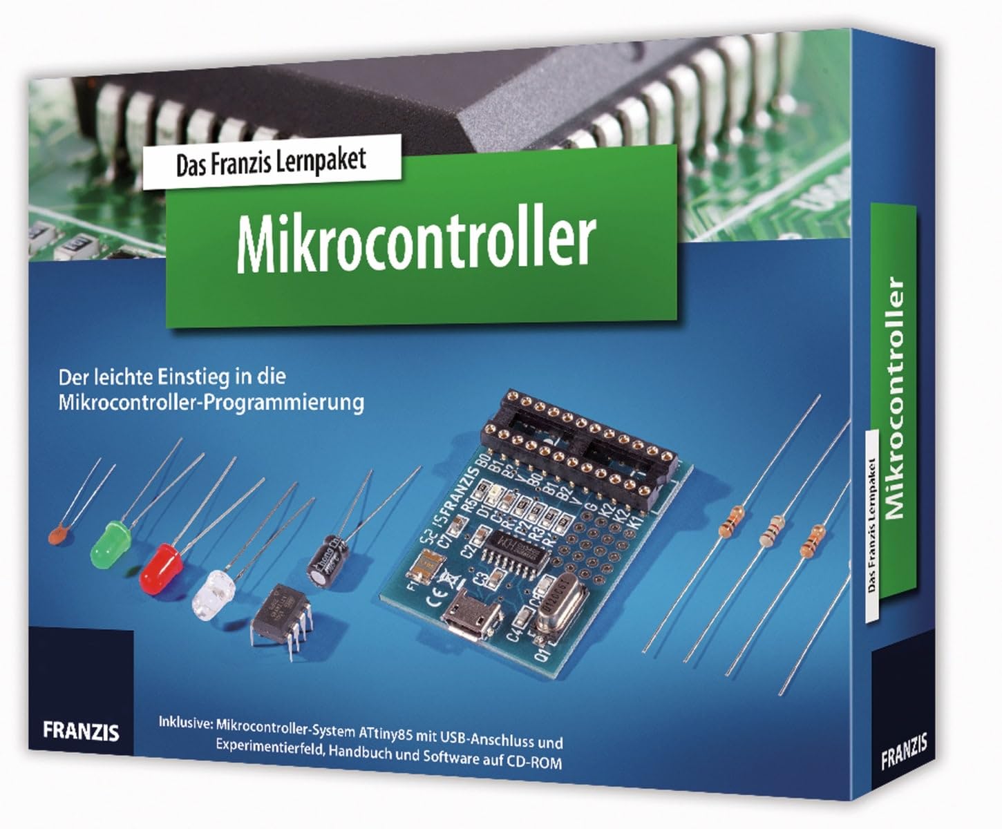 Das Franzis Lernpaket Mikrocontroller: Der leichte Einstieg in die Mikrocontroller ...