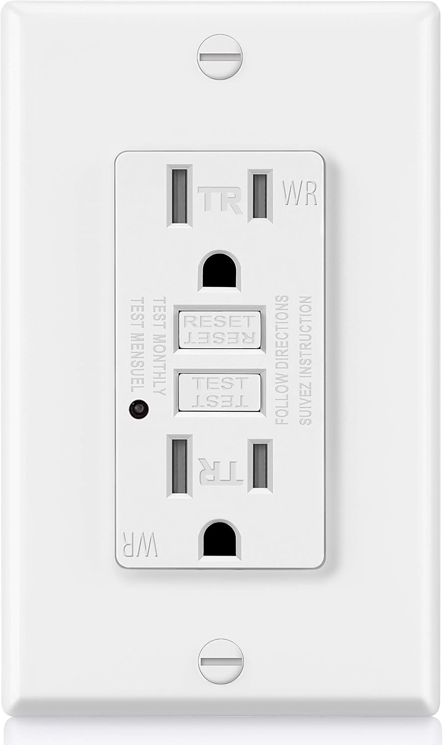 ELECTECK Weather Resistant GFCI Outlet, Ground Fault Circuit ...