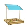 Amazon.com: Step2 Naturally Playful Sandbox II, Kids Sand Activity ...