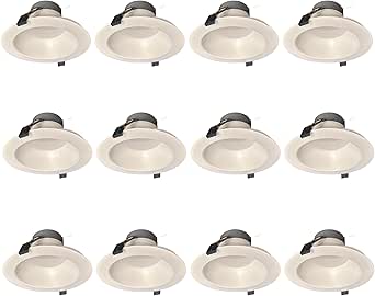 E2 LIGHTING 6 Inch Recessed Lights, Commercial Downlight, 3 CCT ...