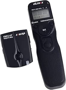 VILTROX JY-710 2.4GHZ Wireless Remote Shutter Controller Set Time Lapse Intervalometer Timer ...