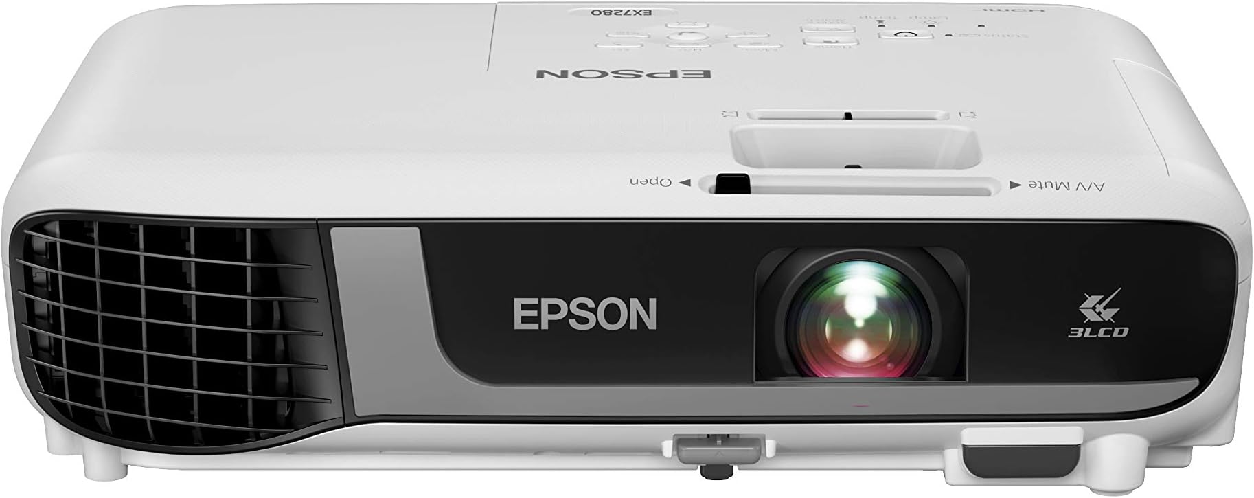 Epson Pro EX7280 Projecteur 3LCD WXGA 3 puces, 4000 lumens, luminosité ...