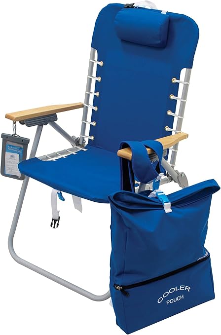 Amazon.com : Rio Brands Beach Hi-Boy 17" Seat Height 4-Position Lace-Up ...