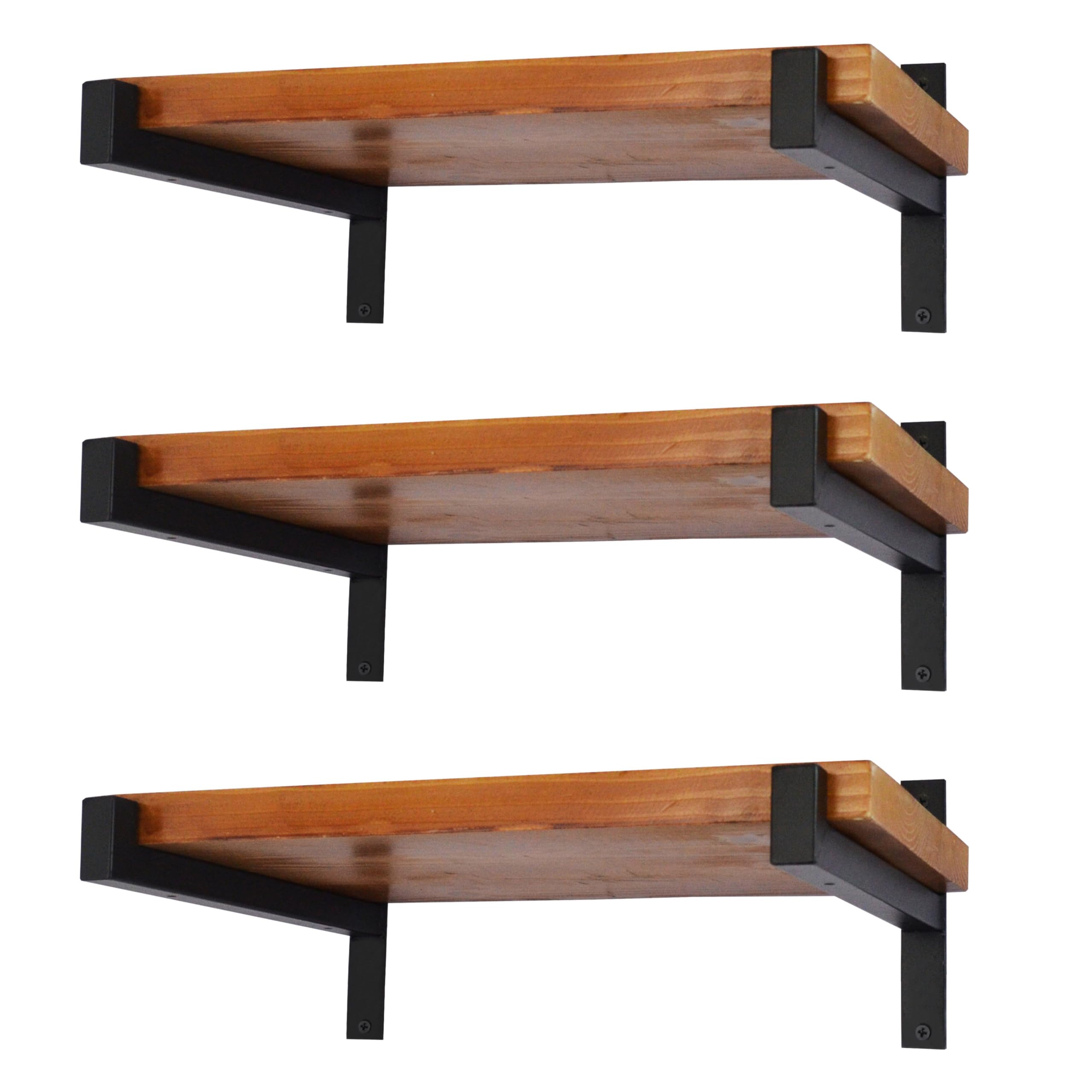 Snapklik.com : 6 Pcs Heavy Duty Shelf Brackets 4 Inch Wall Mounted ...