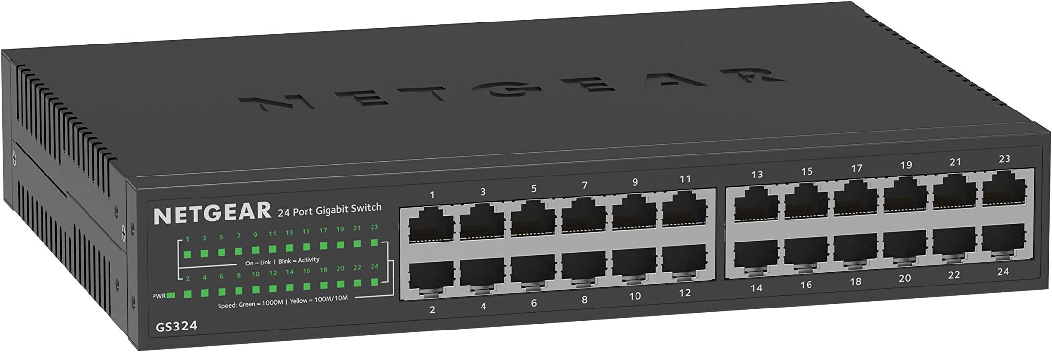 Amazon.com: NETGEAR 24-Port Gigabit Ethernet Smart Switch (GS724T ...