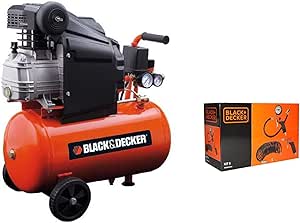Black & Decker 24L Air Compressor with 6 pcs Air Tools Kit: Buy Online ...