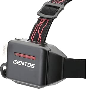 Amazon | GENTOS(ジェントス) LED ヘッドライト USB充電式(専用充電池/乾電池) 450~1200ルーメン Gシリーズ GH-101RG/GH-103RG/GH ...