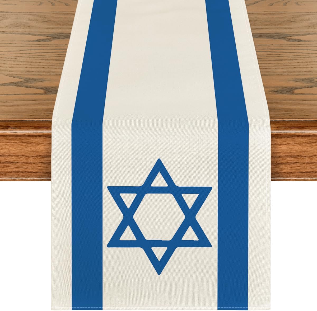 Amazon.com: Artoid Mode Hexagram Hanukkah Table Runner, Star of David ...