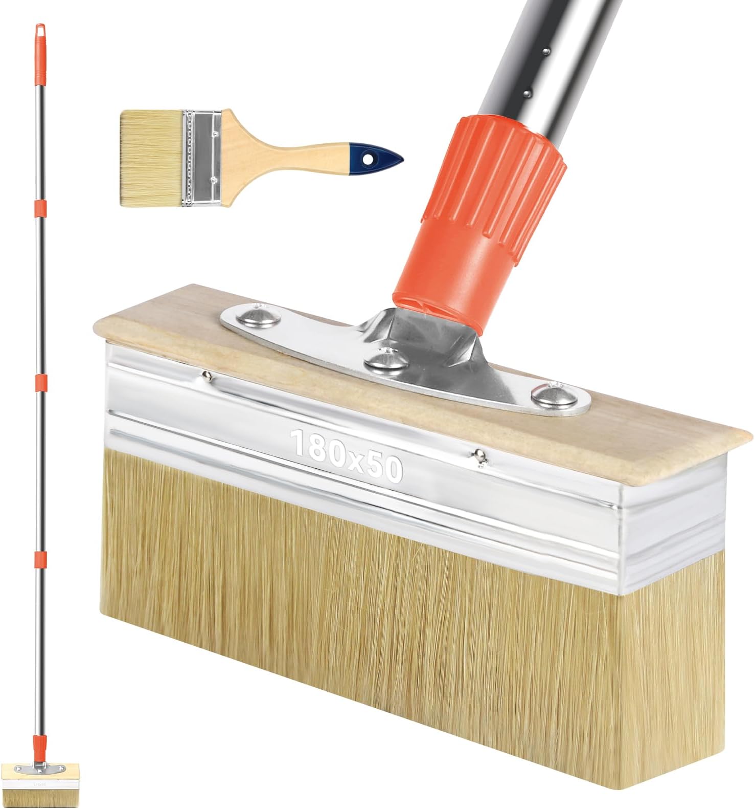 Amazon.com: 7" Deck Stain Brush Applicator with 60" Long Handle, 3 ...