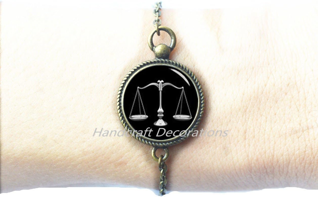 Amazon.com: Lawyer Bracelet Attorney Bracelet Libra Bracelet Attorney ...