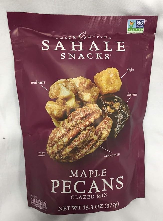 Amazon.com : Sahale Snacks Maple Pecan Glazed Mix 13.3 oz : Grocery ...