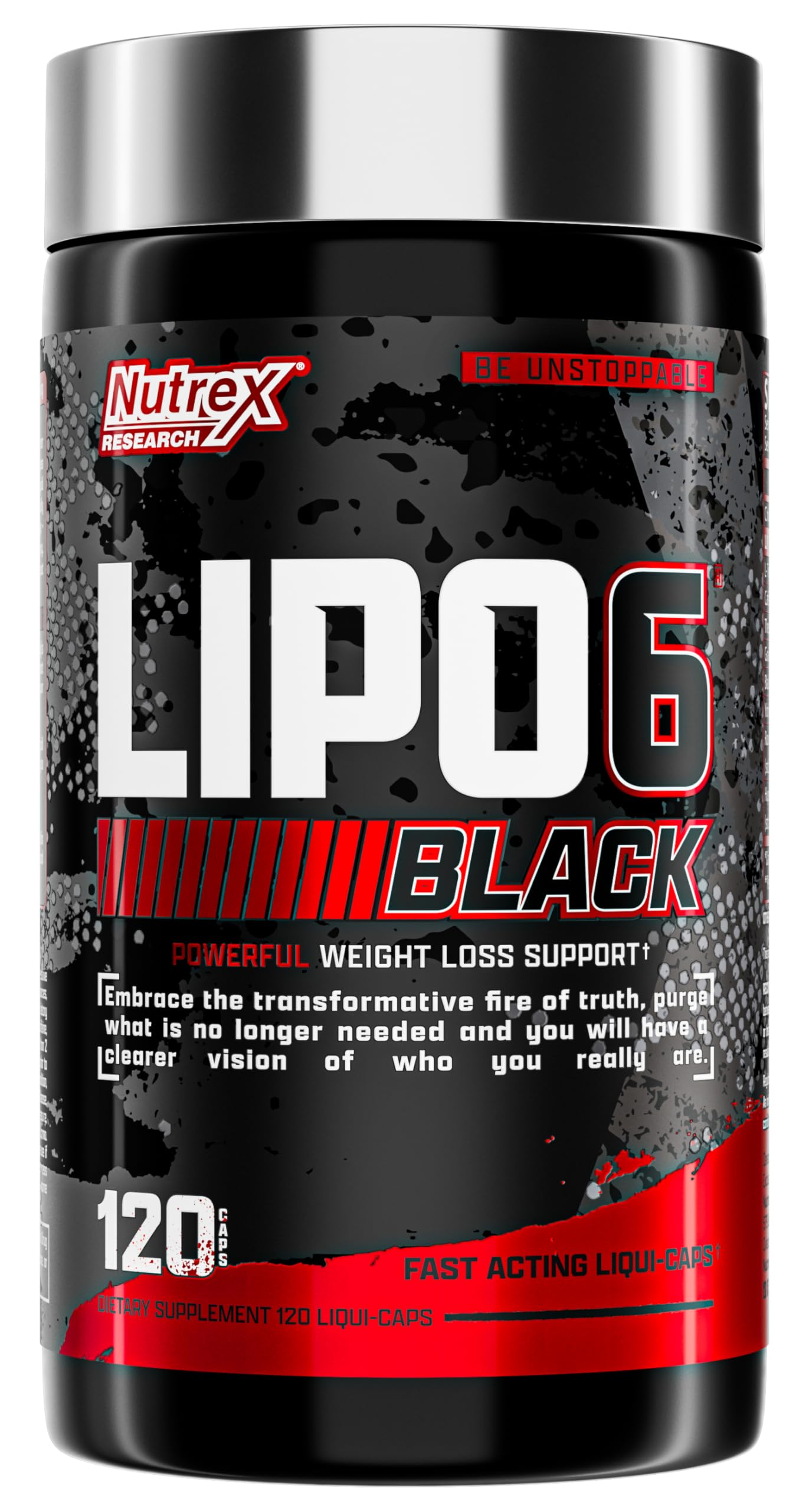 Amazon.com: Nutrex Lipo-6 Black Max Strength Fat Burner - Fast Acting ...