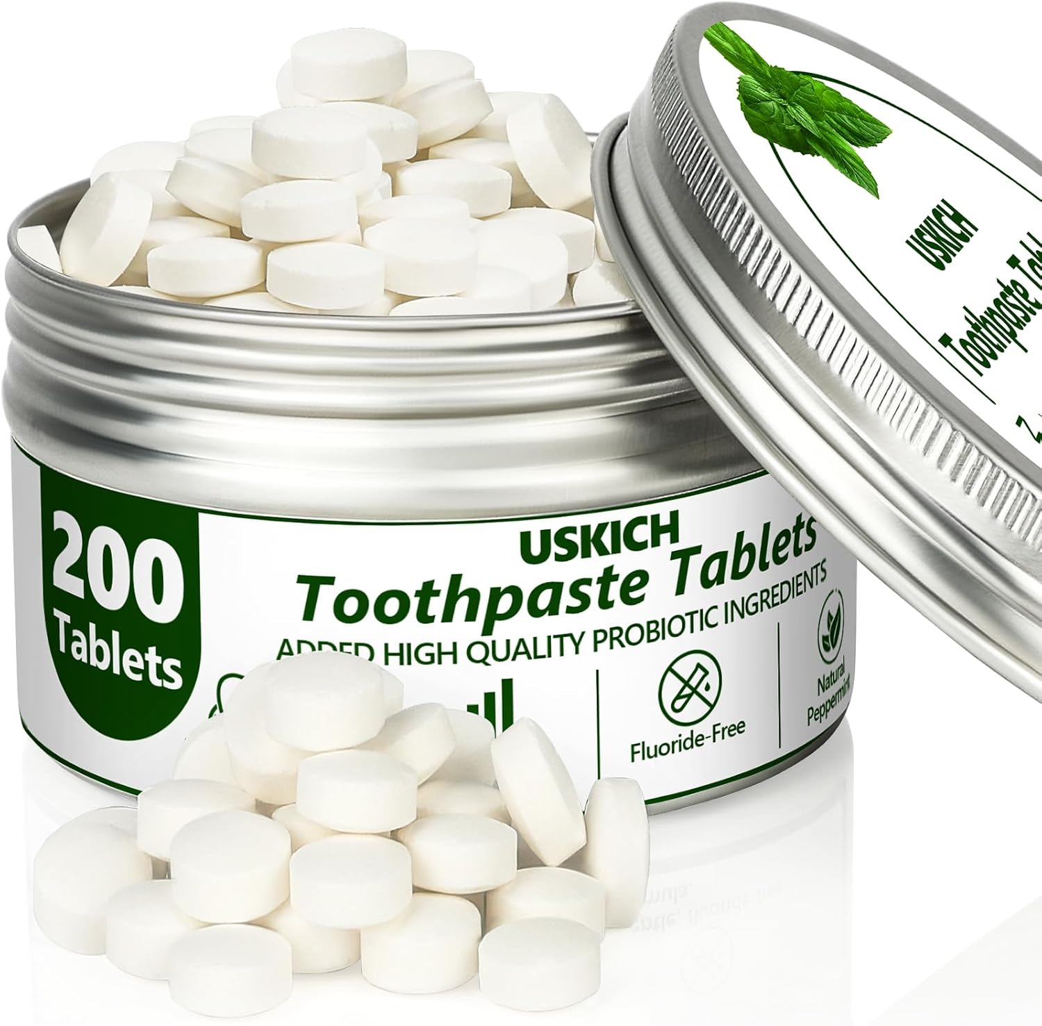 Amazon.com: 200 Pcs Toothpaste Tablets,Nano Hydroxyapatite with ...