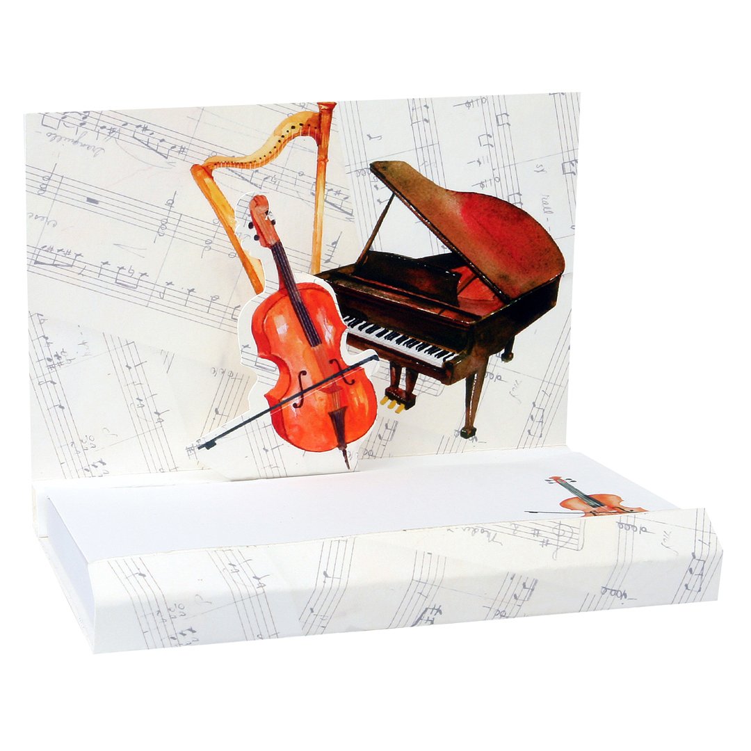Amazon.com : Up With Paper Music Pop-up Notepads : Office Products