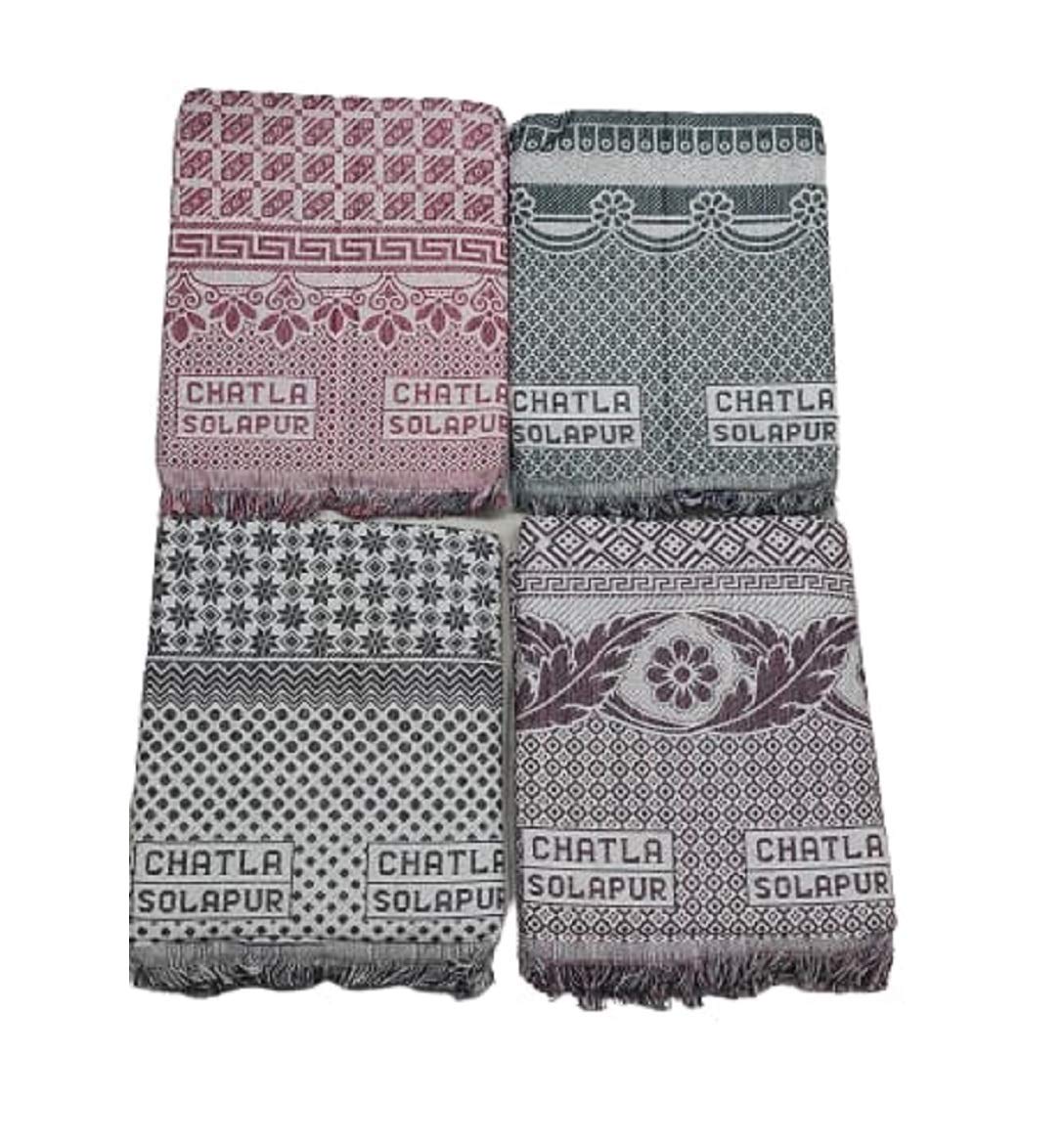 Buy EXCLUSIVE Solapuri Chadar Cotton Blanket Set of 4 Online at Low ...