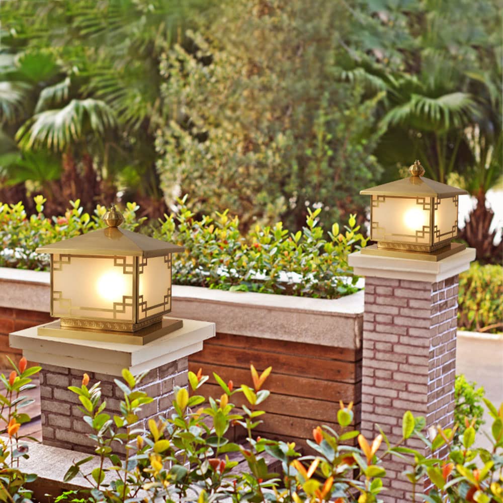 Traditional Driveway Entrance Pier Lights John Timberland Bellagio