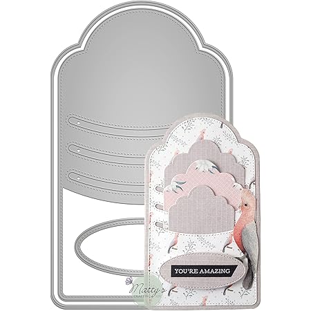 Amazon.com: Matty’s Crafting Joy Square Waterfall Flap Die Cut Set of 4 ...